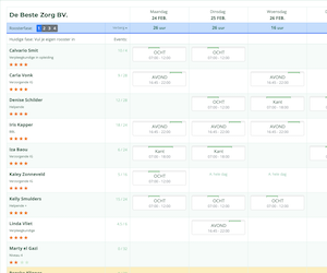 (Zelf)roosteren, Taken, Planning en Tijdsregistratie: alles in één App!